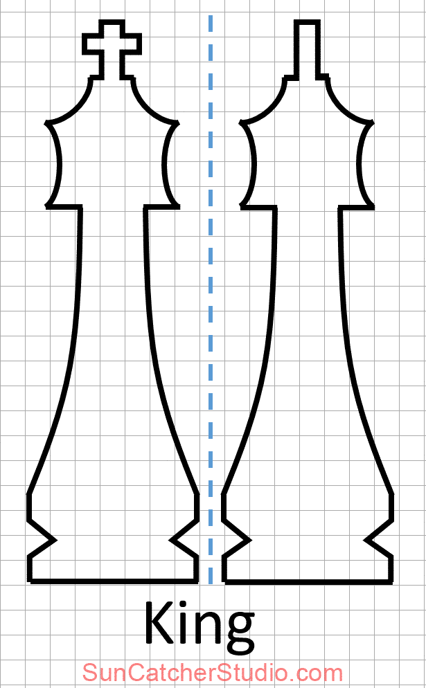 Printable Chess Pieces Template Free Printable Templates