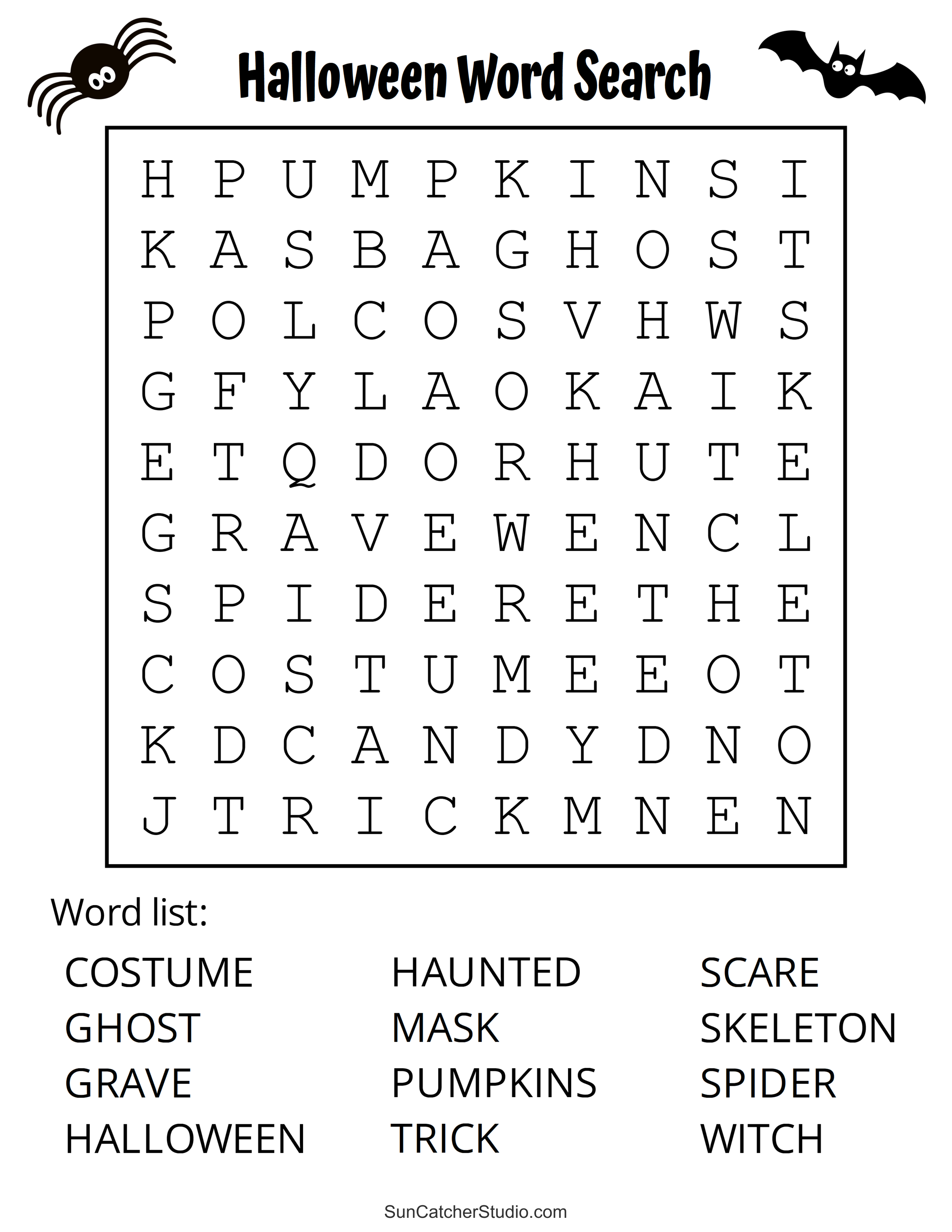 Large Print Word Search Puzzles (Printable Word Find PDFs) – Free ...